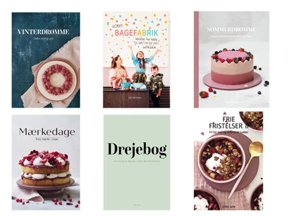 6 kendte bagebøger til bage/kage elskeren