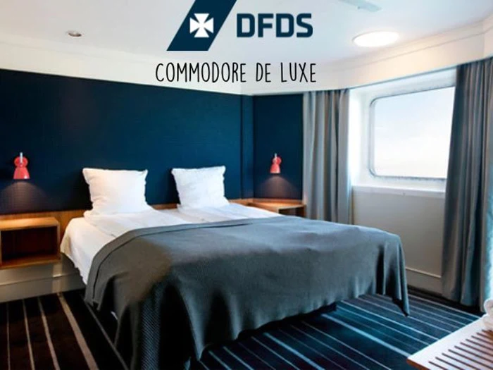 Commodore De Luxe Cruise for to personer udenfor feriesæsonen med DFDS
