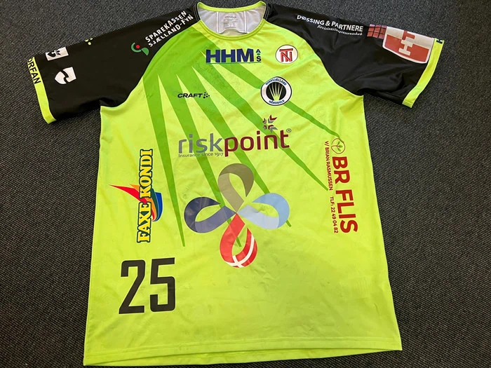 Matchworn trøje fra kampen mellem Nordsjælland Håndbold - KIF Kolding 17/9