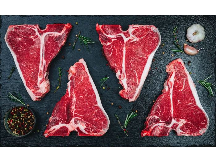 10x T-bone Steak 350 Gram fra Kødhuset.dk