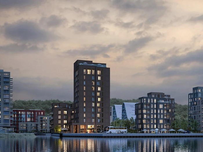 Family Comfort værelse for op til 4 personer på Zleep Hotel Vejle